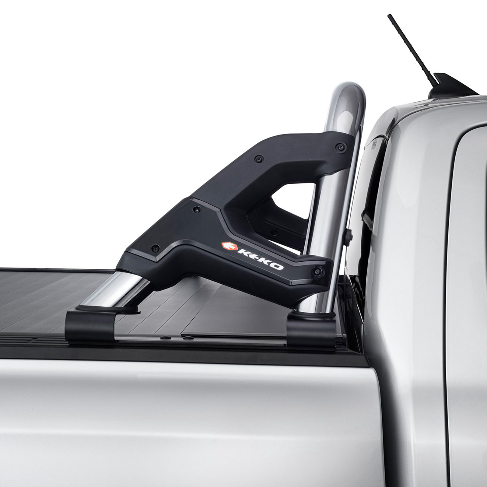 Barra Antivuelco Keko K3 Ford Ranger Nueva DC 2023+ Cromado - ProtecCar