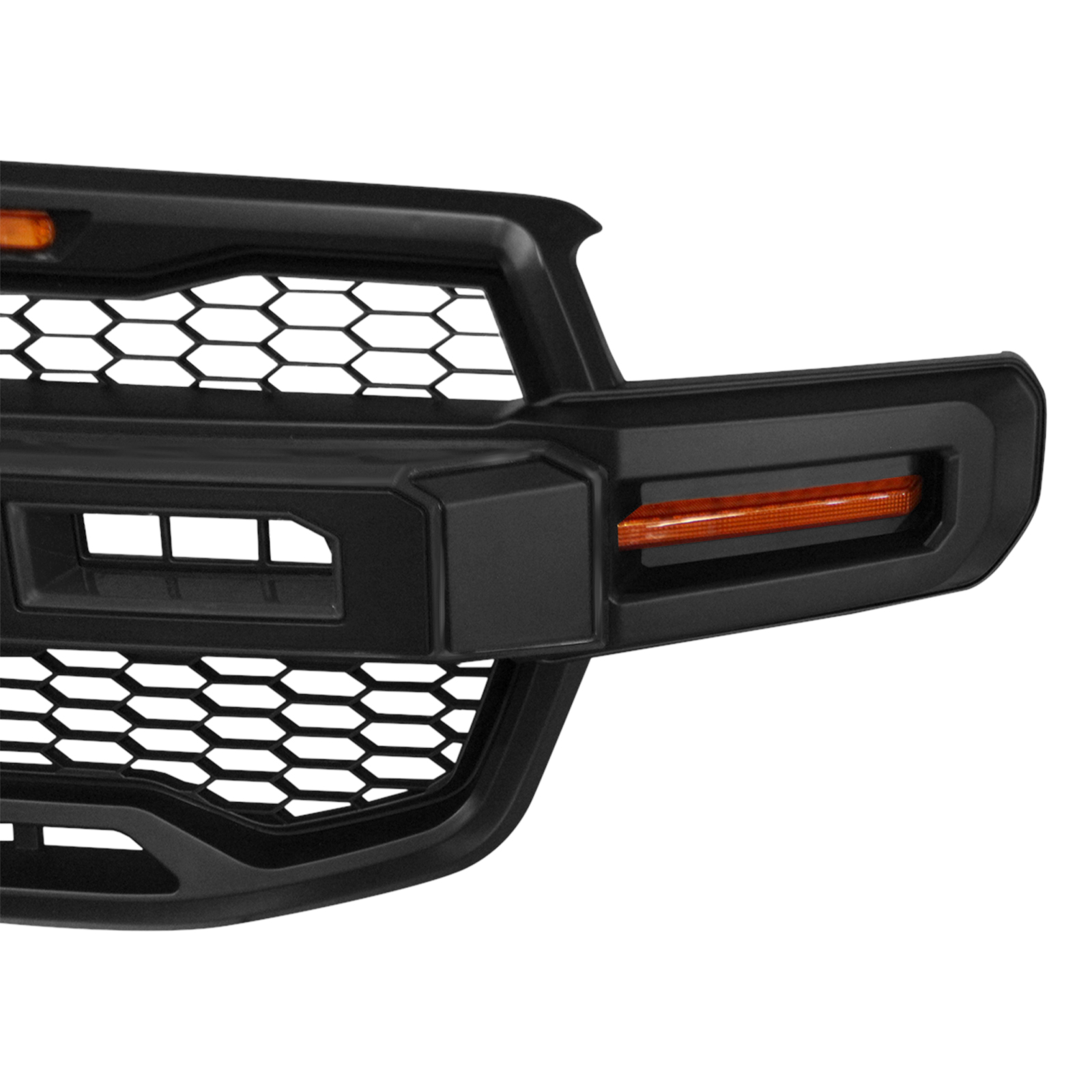 Careta Led Ford Ranger XLS XLT LTD+ Raptor 23+ Letras Negras - ProtecCar