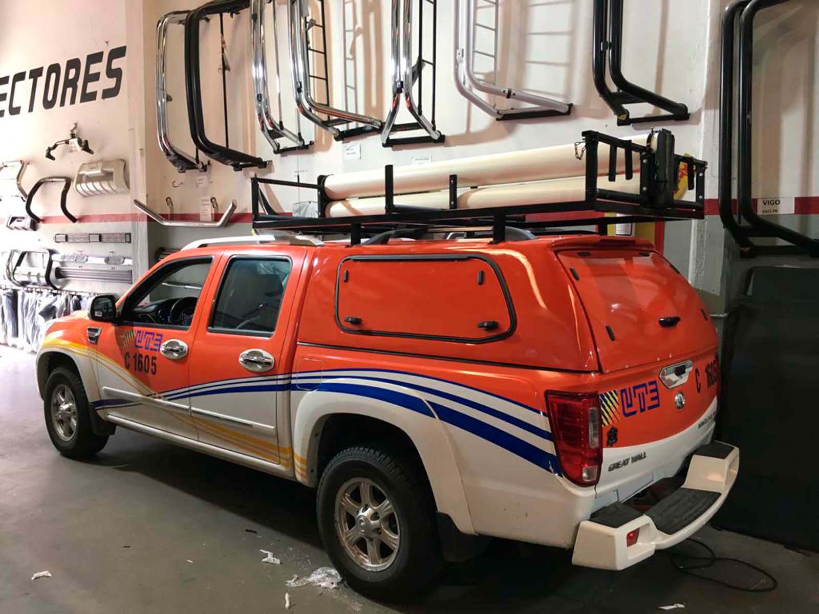 Cúpula Spaco Fibra Vidrio Great Wall Wingle 6 Cabina Doble - ProtecCar