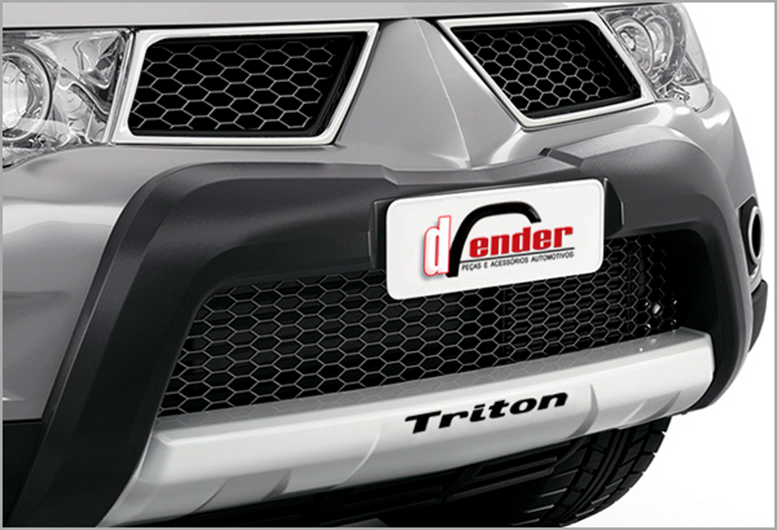 Defensa Dfender Overbumper poliuretano L200 Triton 2013 - ProtecCar