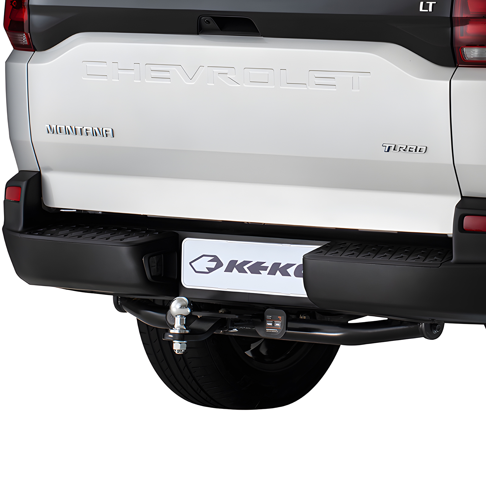 Defensa en caño Keko K1 Acero Negro Mahindra Scorpion 2005+ - ProtecCar