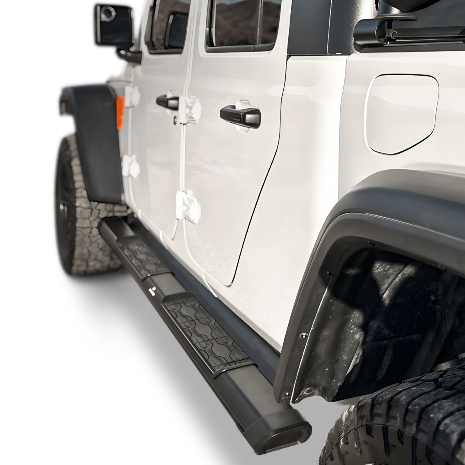 Estribos Keko My Road Jeep Gladiator Rubicon 2022+ Negro - ProtecCar