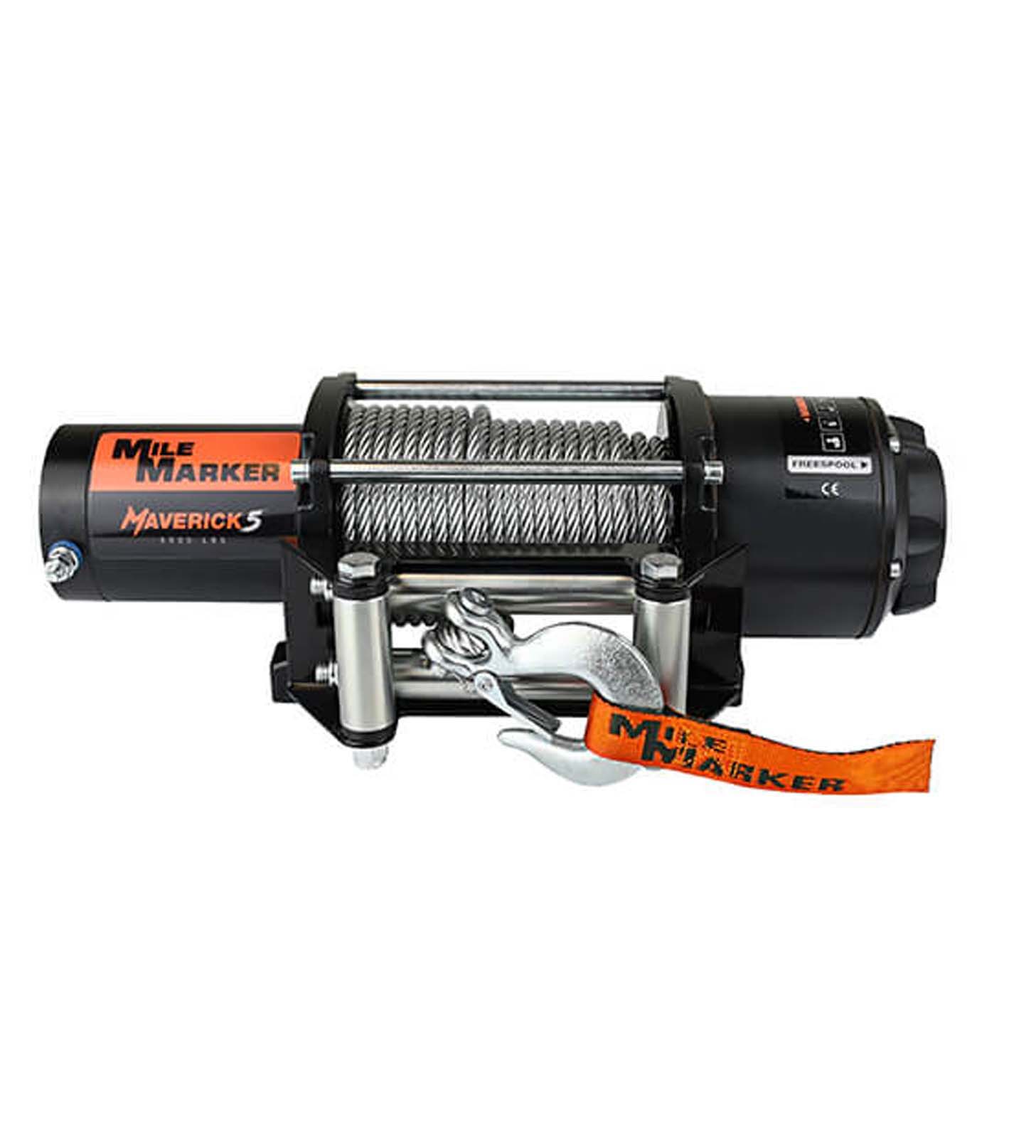 Malacate eléctrico Mile Marker 5000 libras - 2268 kg 12 V - ProtecCar