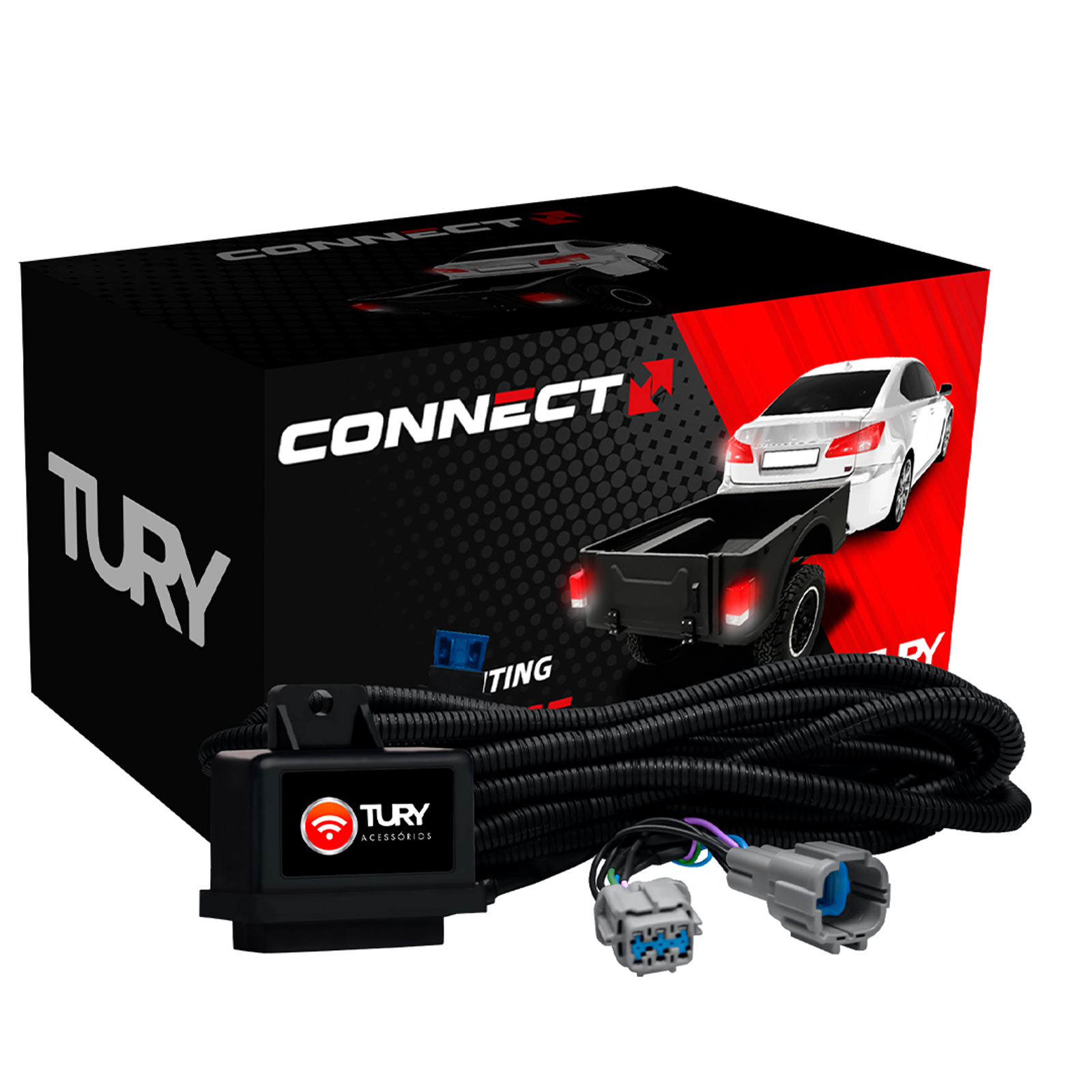 Módulo Eléctrico Tury Enganche Trailer Toyota Yaris 2018+ - ProtecCar