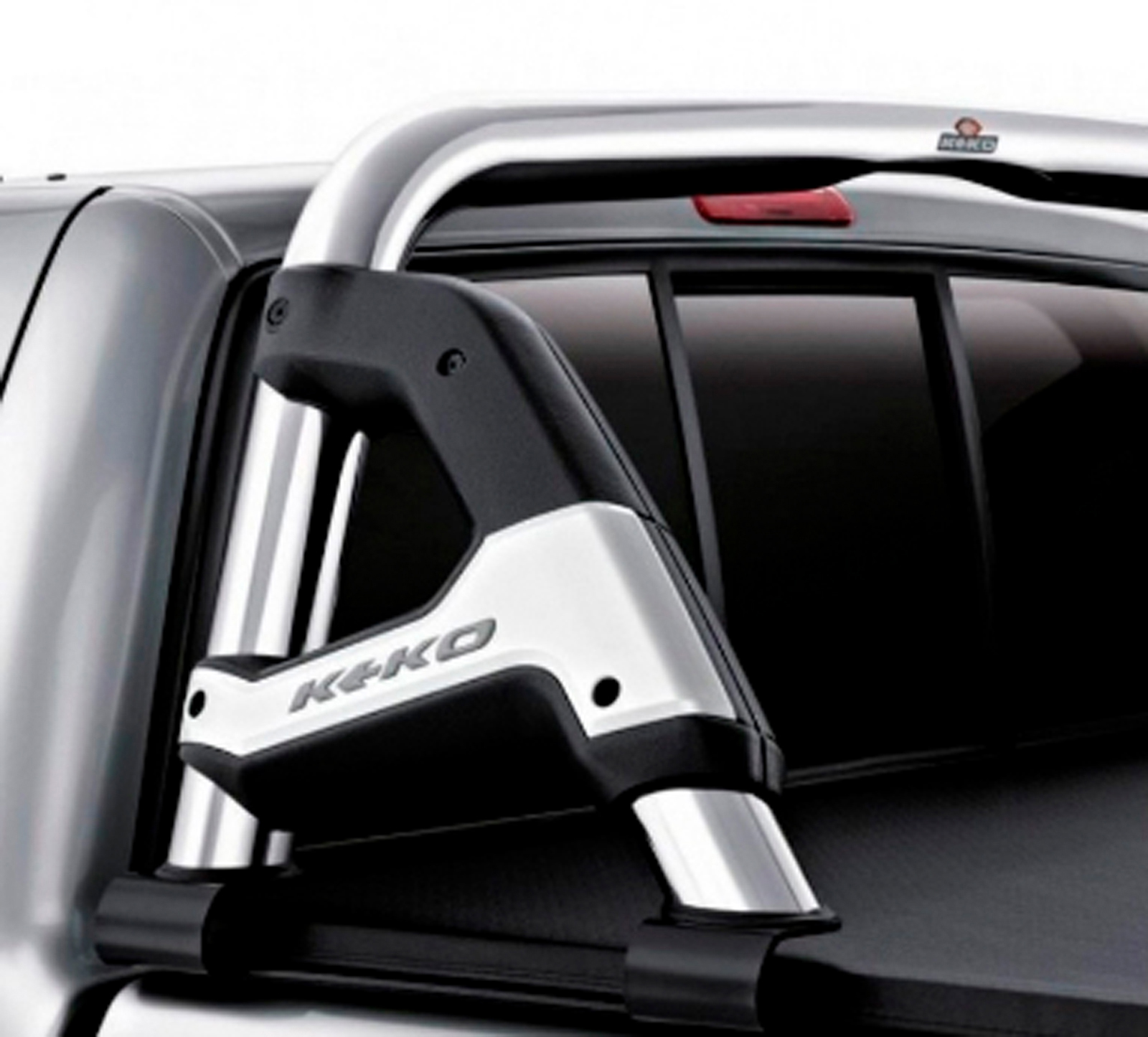 Barra Antivuelco Keko K3 Ford Ranger 2012+ Cromado - ProtecCar