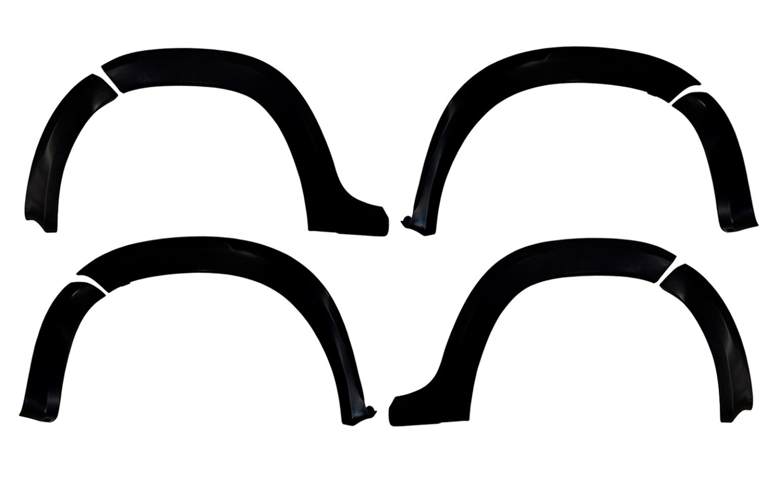 Fenders Dfender Plástico Renault Duster 2016-2019 Negro - ProtecCar