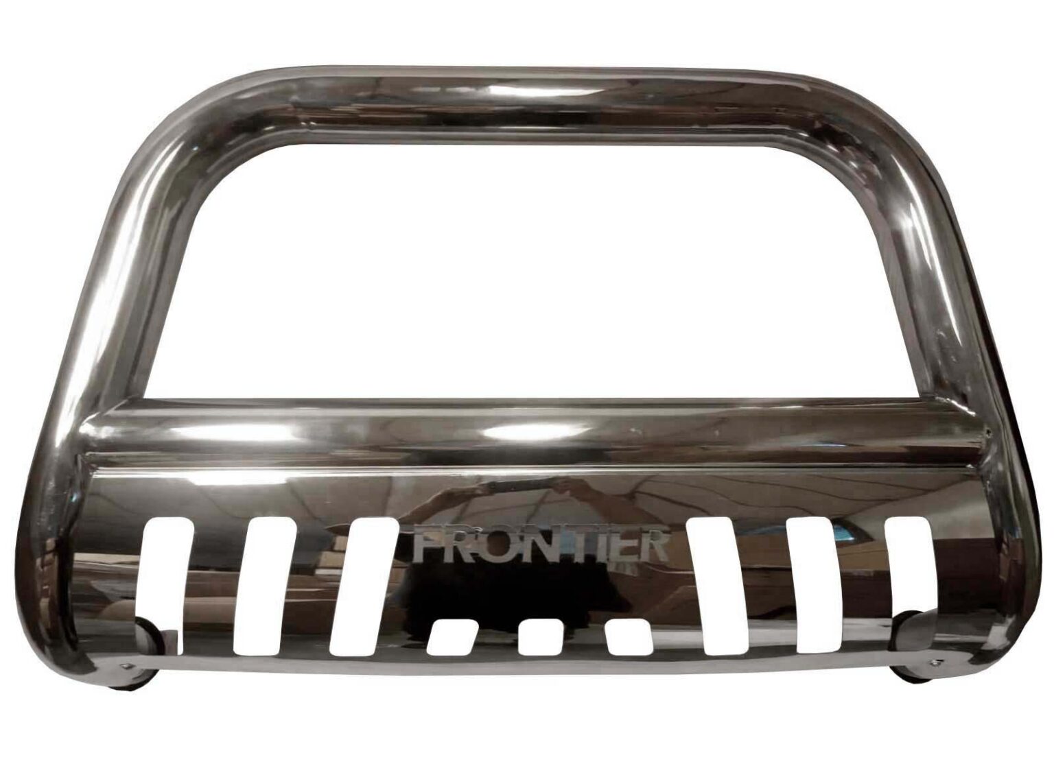 Defensa delantera Spaco Acero Nissan NP300 Cromado - ProtecCar