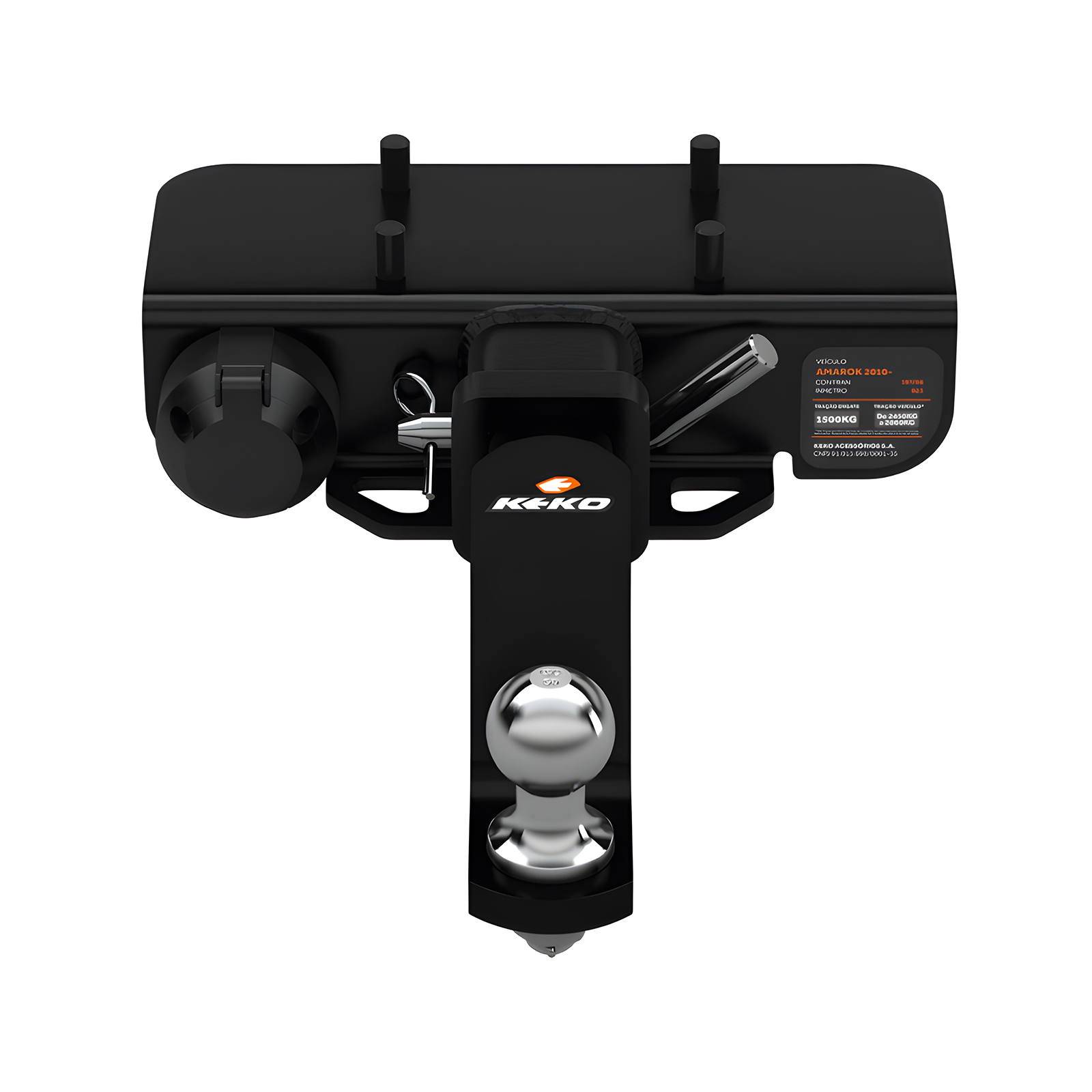 Enganche de trailer Keko K2 Volkswagen Taos 2021-22 750 kg - ProtecCar