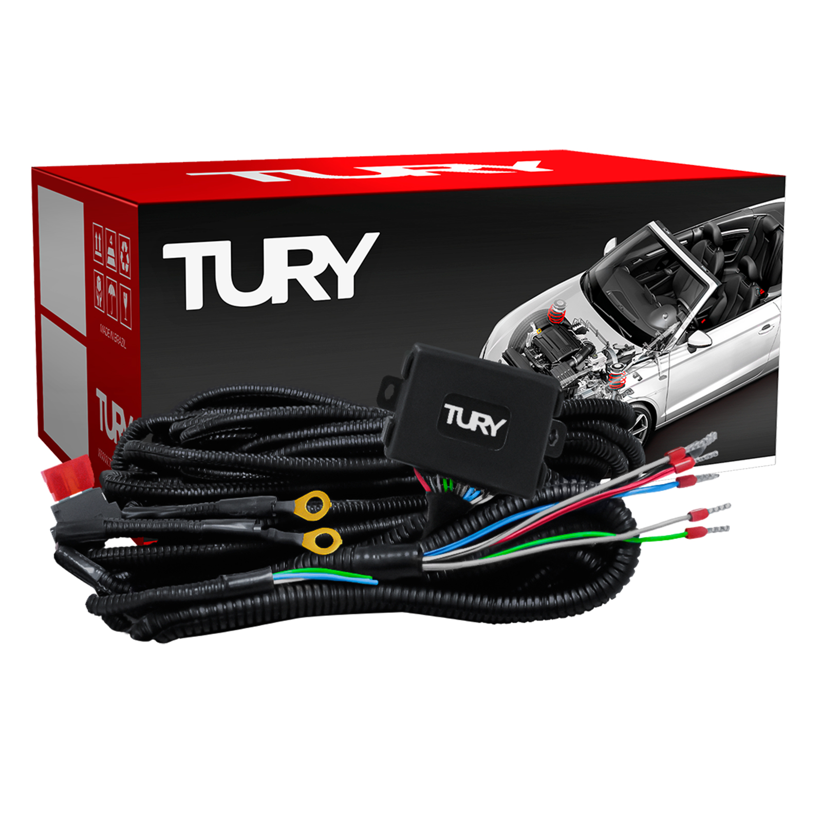 Módulo Eléctrico Tury Enganche De Trailer Ford F-350 2015+ - ProtecCar