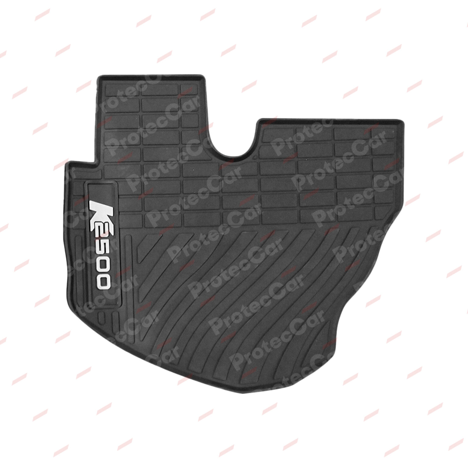 Juego De Alfombras Spaco Látex Kia K2500 2021+ Negro C/Logo - ProtecCar