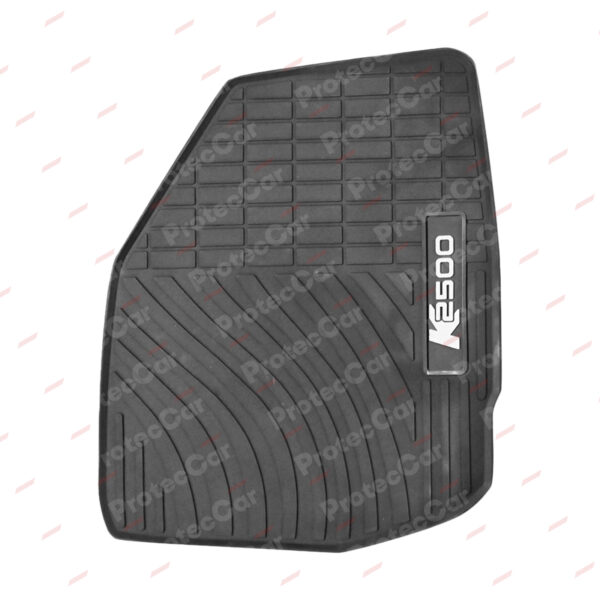 Juego De Alfombras Spaco Látex Kia K2500 2021+ Negro C/Logo - ProtecCar