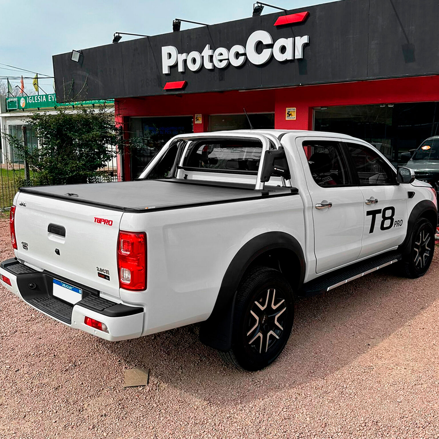 Tapa Rígida Retráctil Manual Keko Aluminio JAC T8 DC 2022+ - ProtecCar