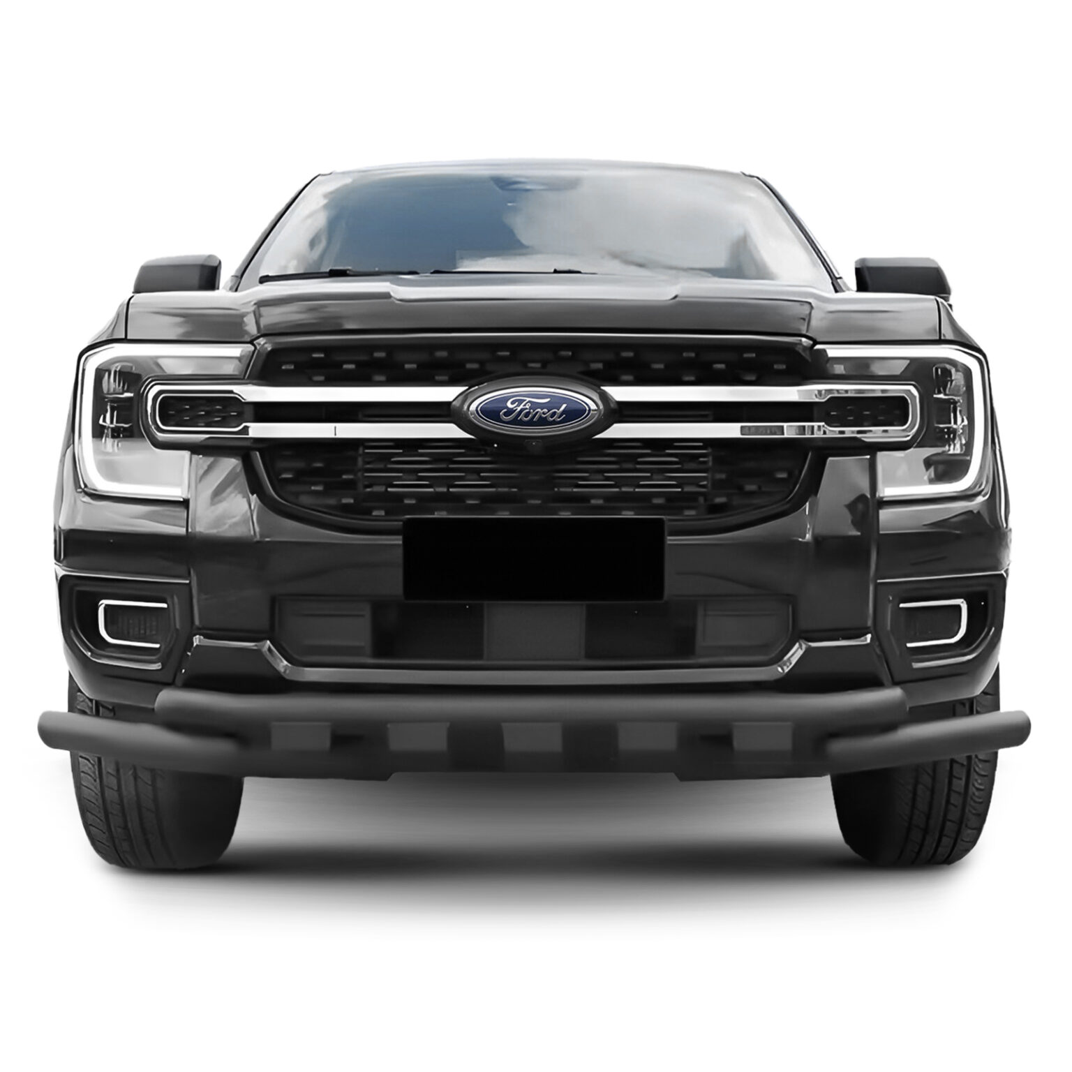 Defensa Delantera Spaco Ford Ranger 2023+ T9 Negra - ProtecCar